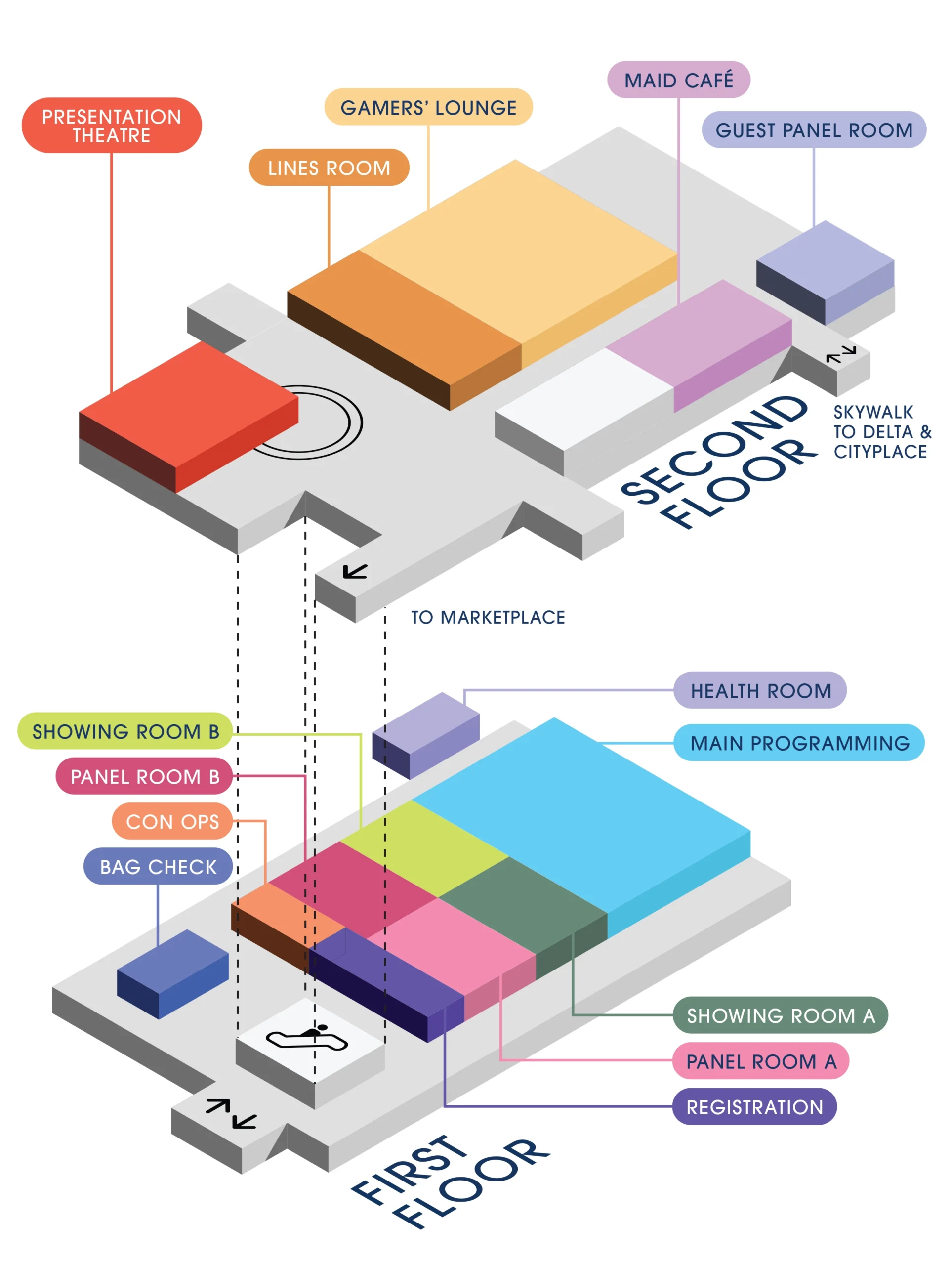 Convention Centre Map – Ai-Kon